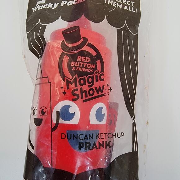 Sonic | Toys | Sonic Wacky Pack 222 Red Button Magic Show Duncan ...